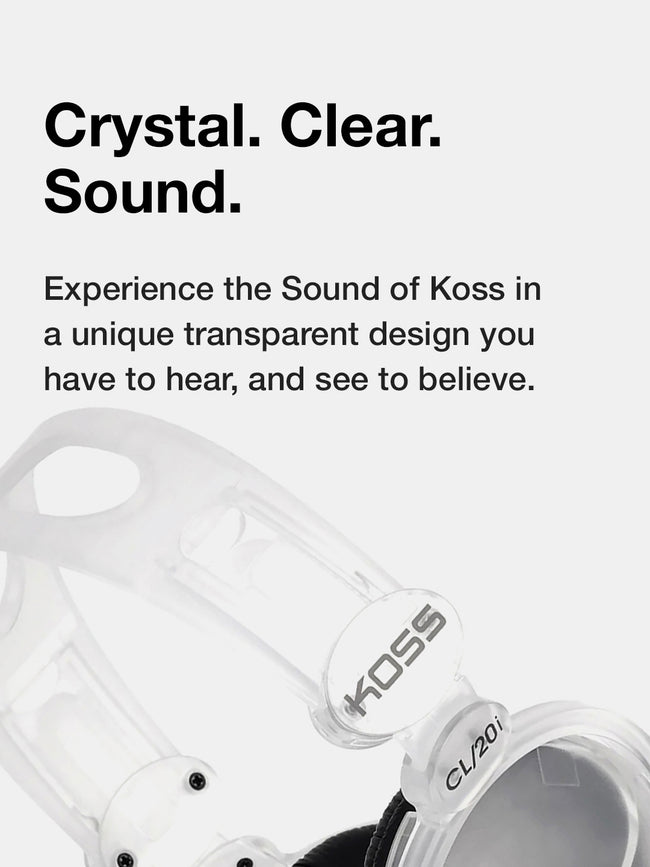 Cl-20i On Ear Headphones - Koss Stereophones