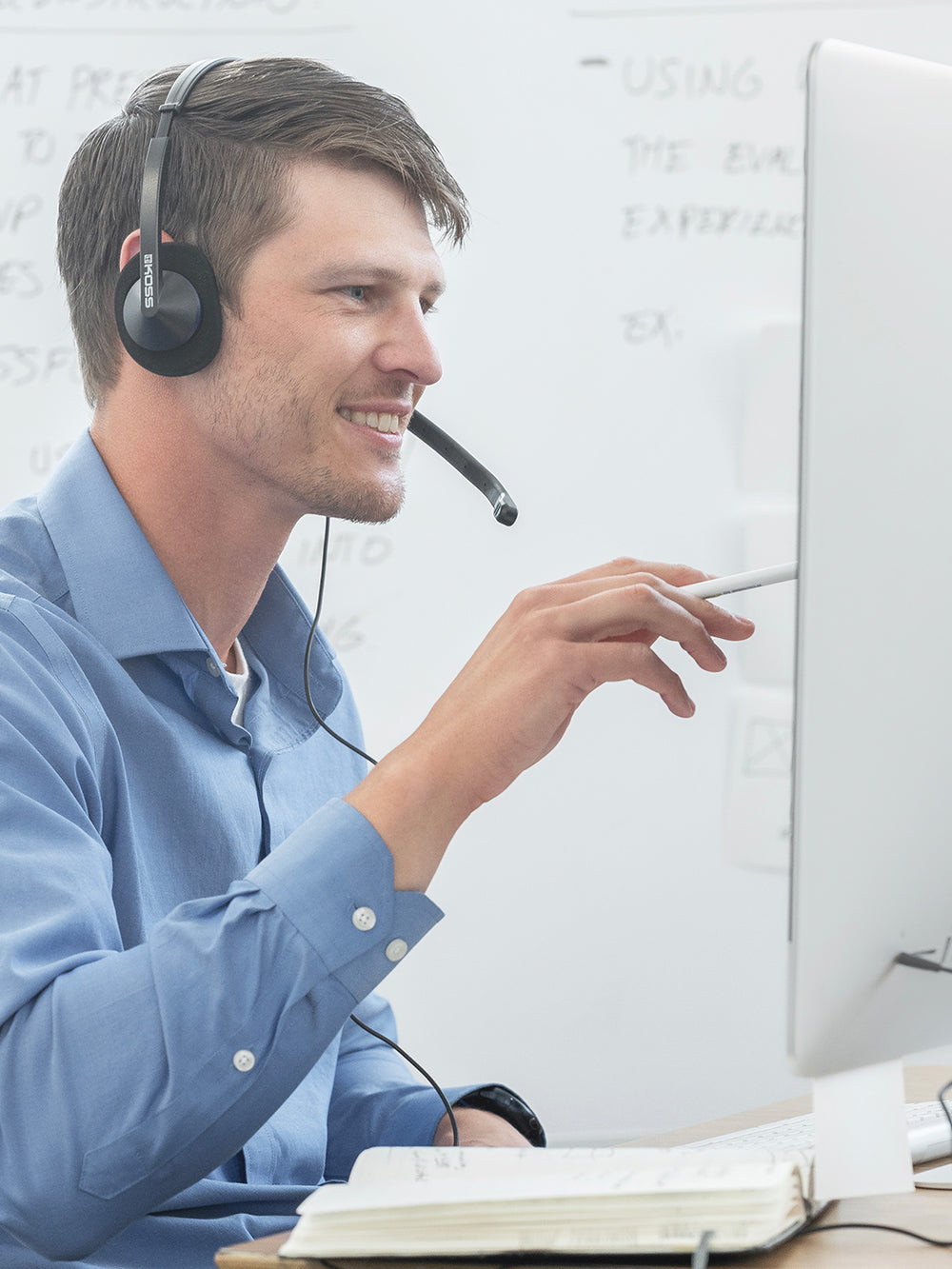 CS200 USB Communication Headsets - Koss Stereophones