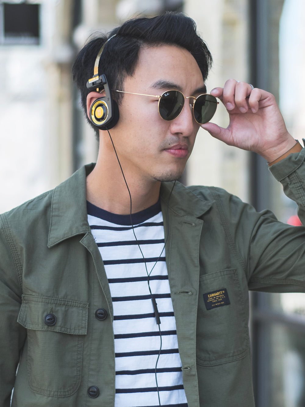 Porta Pro® Limited Edition Black Gold Headphones - Koss Stereophones