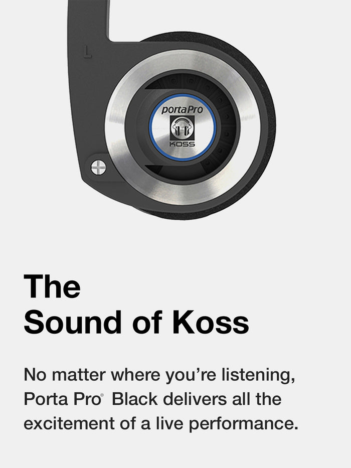 Porta Pro® Black - Koss Stereophones