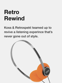 Koss x Retrospekt P/21 Retro On Ear Headphones - Koss Stereophones